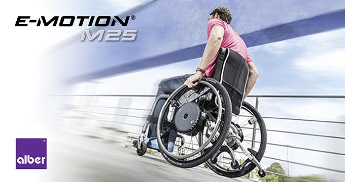 Nouveau: Alber E-Motion M25 - Invacare Belgium