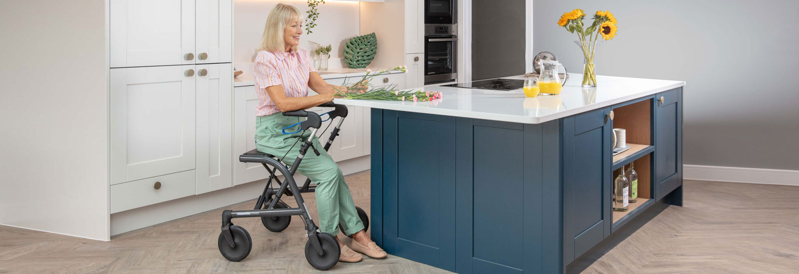 Rollator Dolomite Gloss - Invacare Belgium